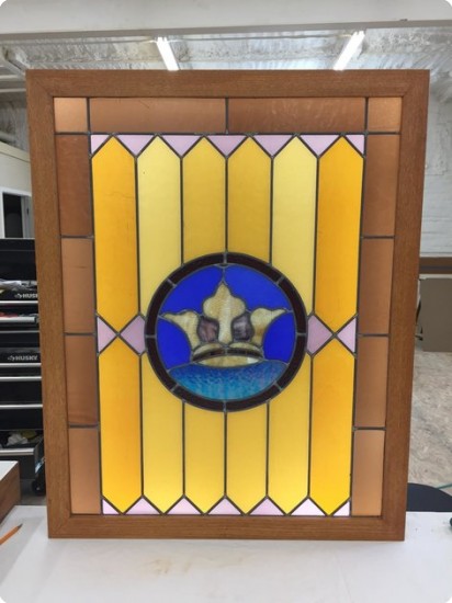 Restoring Stained Glass for Custom Light Boxes